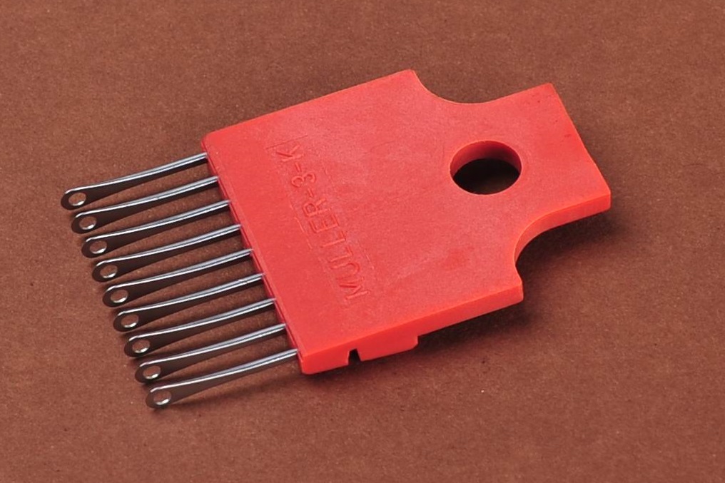Muller-3-K Needle Block or Yarn Guide - Tara Textiles Spares Ltd